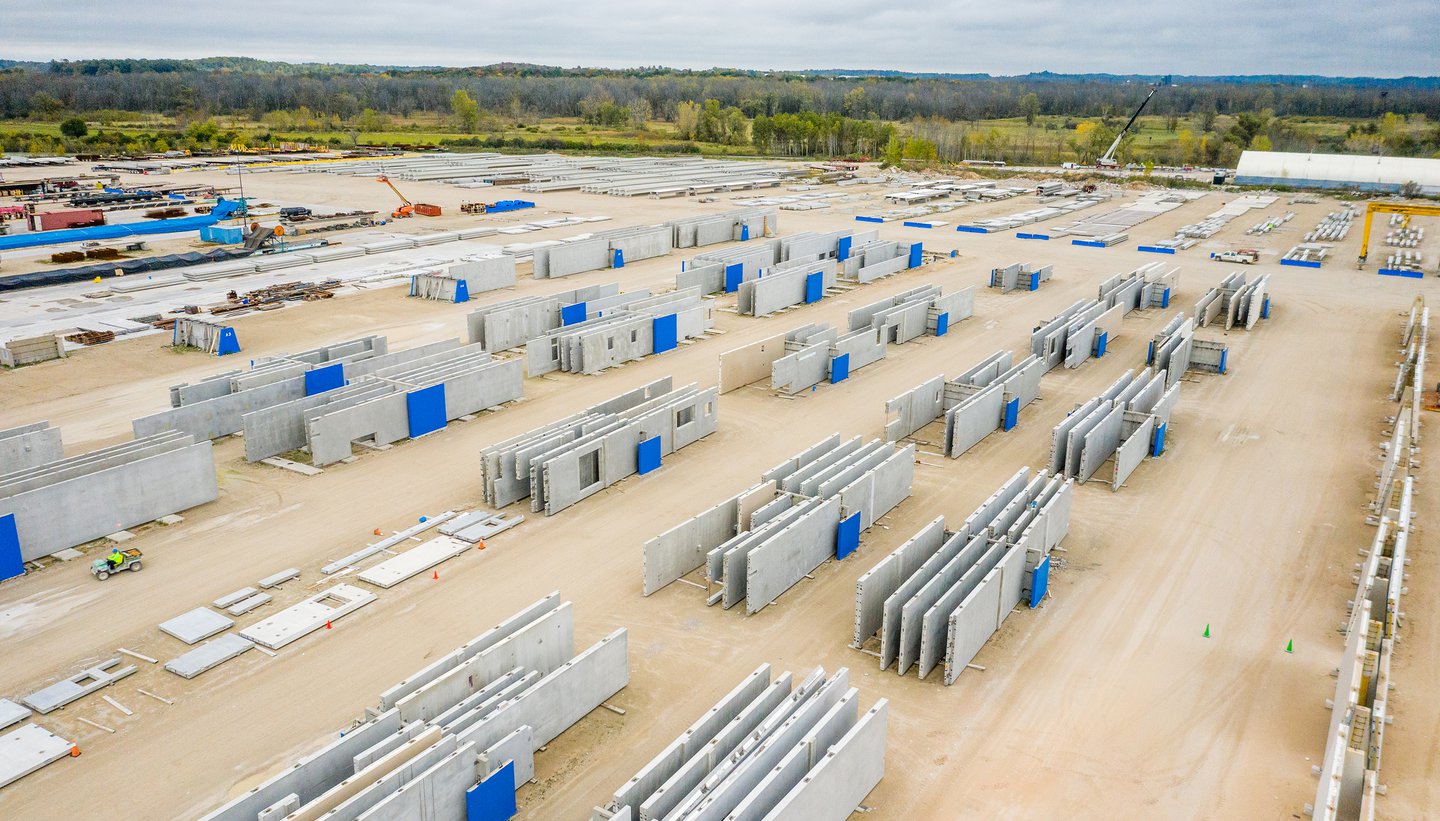 Prefabricated Building Solutions: Precast Concrete | Wells