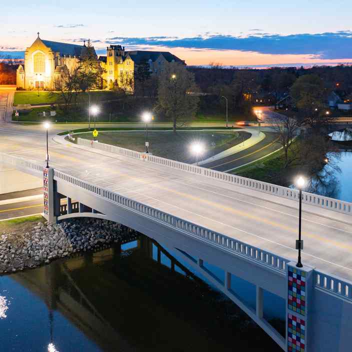 ISU East Gateway Bridge | Wells